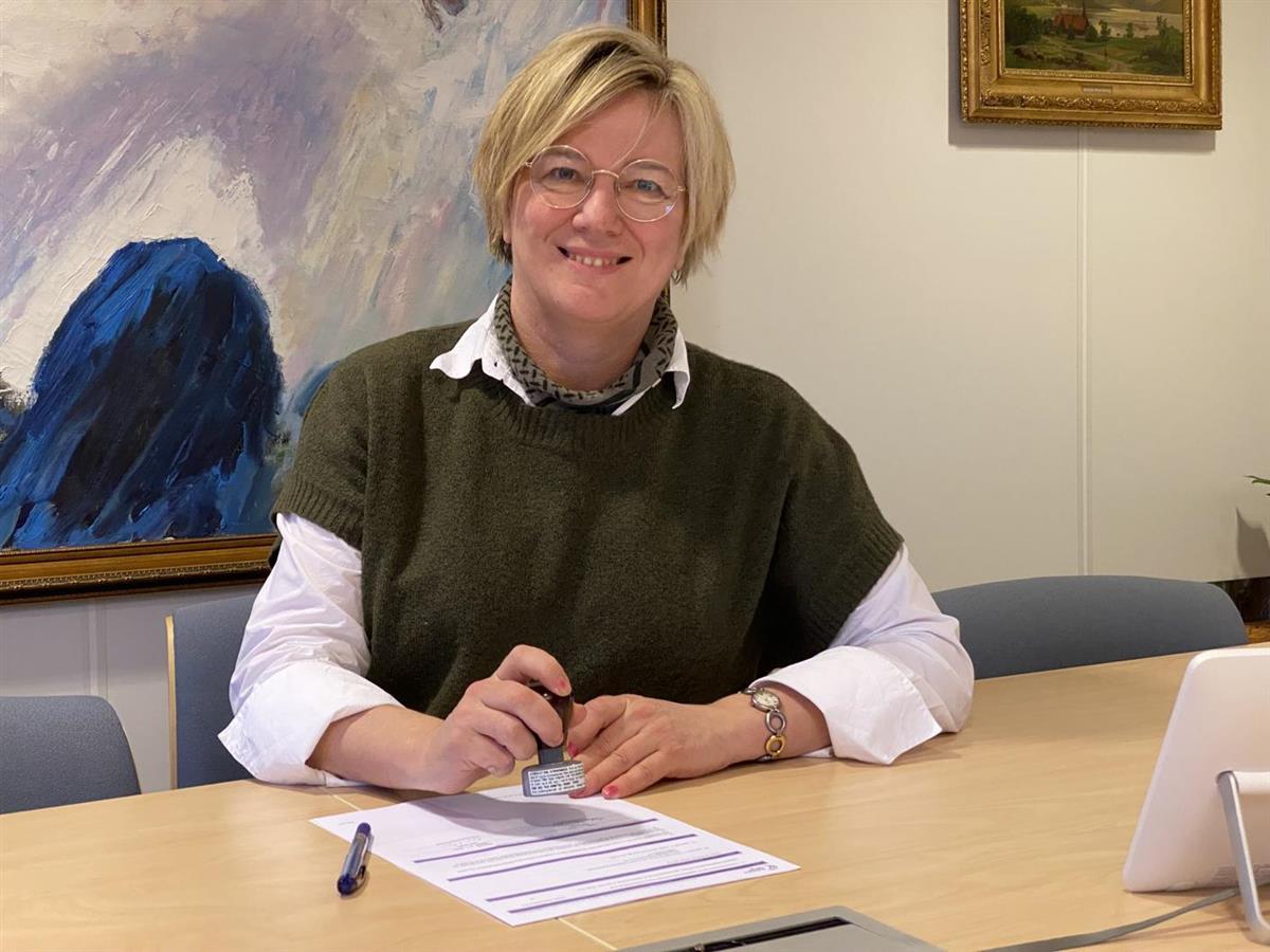 Signert kontrakt for byggefasen - Volda kommune