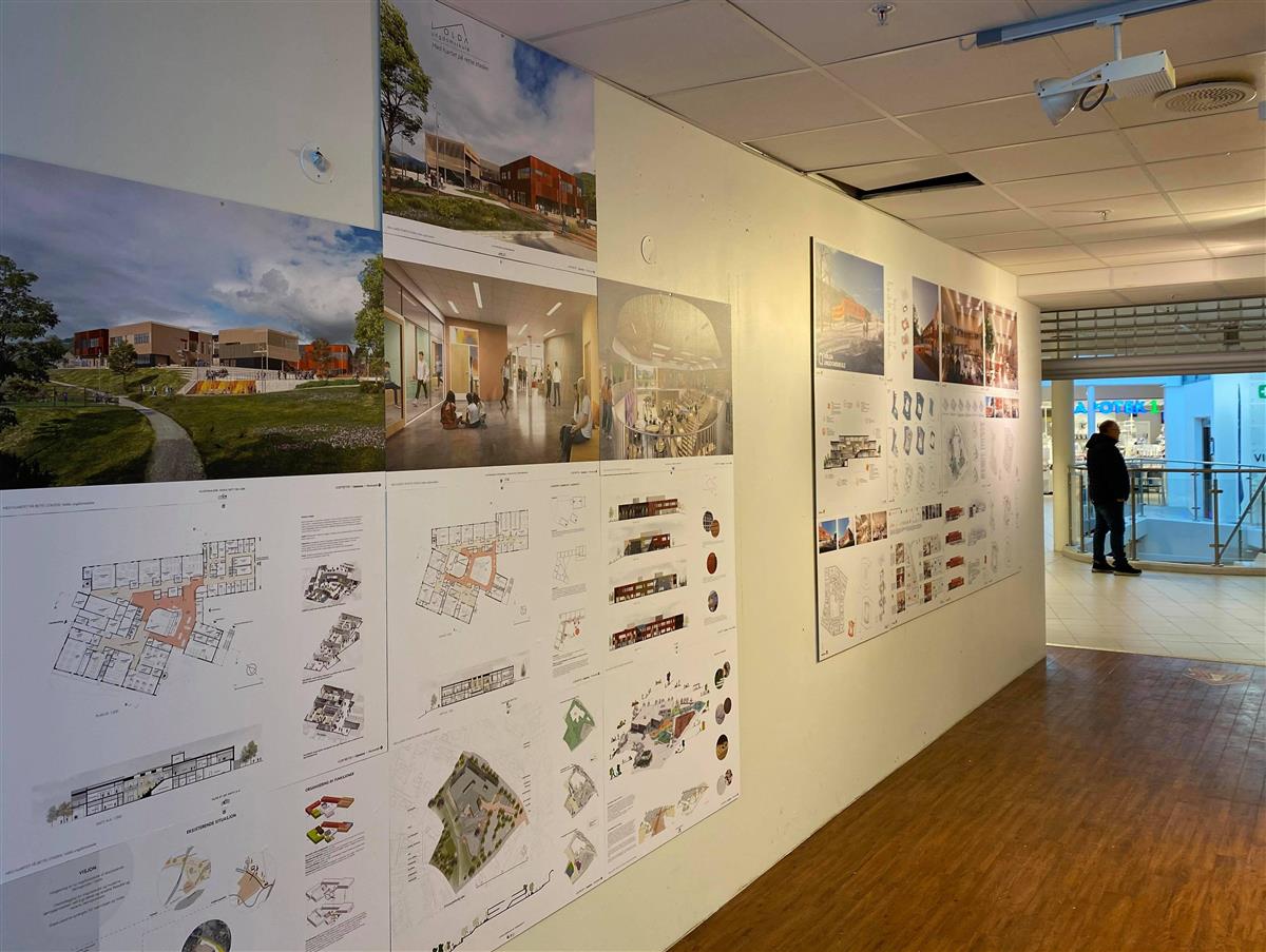 Presentasjon av løysingsforslaga til ny ungdomsskule - Volda kommune